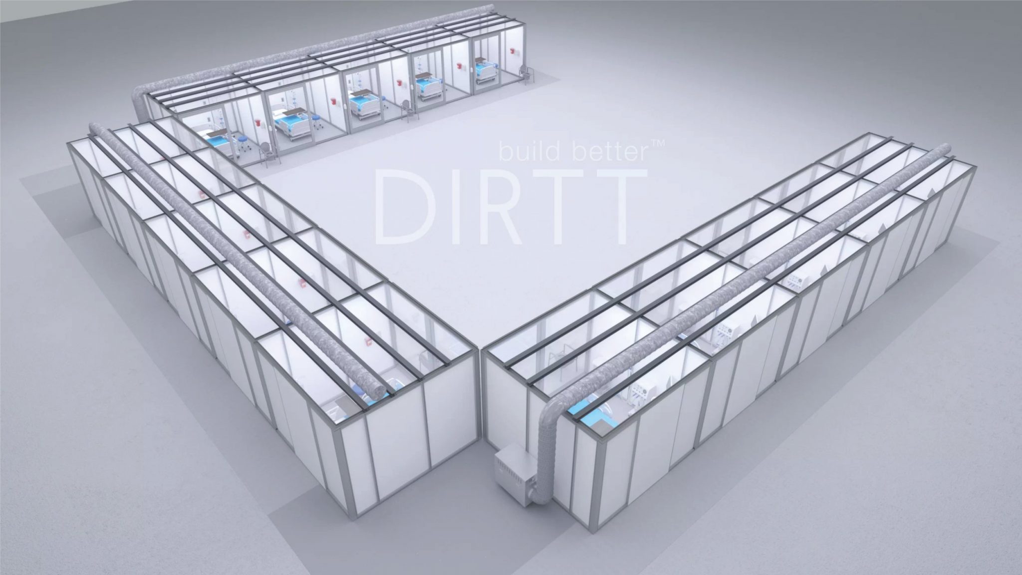 Temporary healthcare pods - Architectural Wallsz