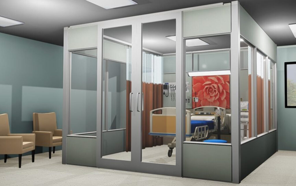 Segregation and isolation pods - Architectural Wallsz